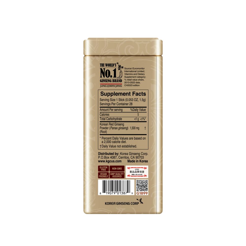 Pure 100 Korean Red Ginseng Root Powder JungKwanJang