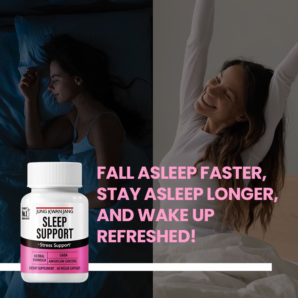 Sleep Support Capsules With Gaba and American Ginseng Extract JungKwan – JungKwanJang