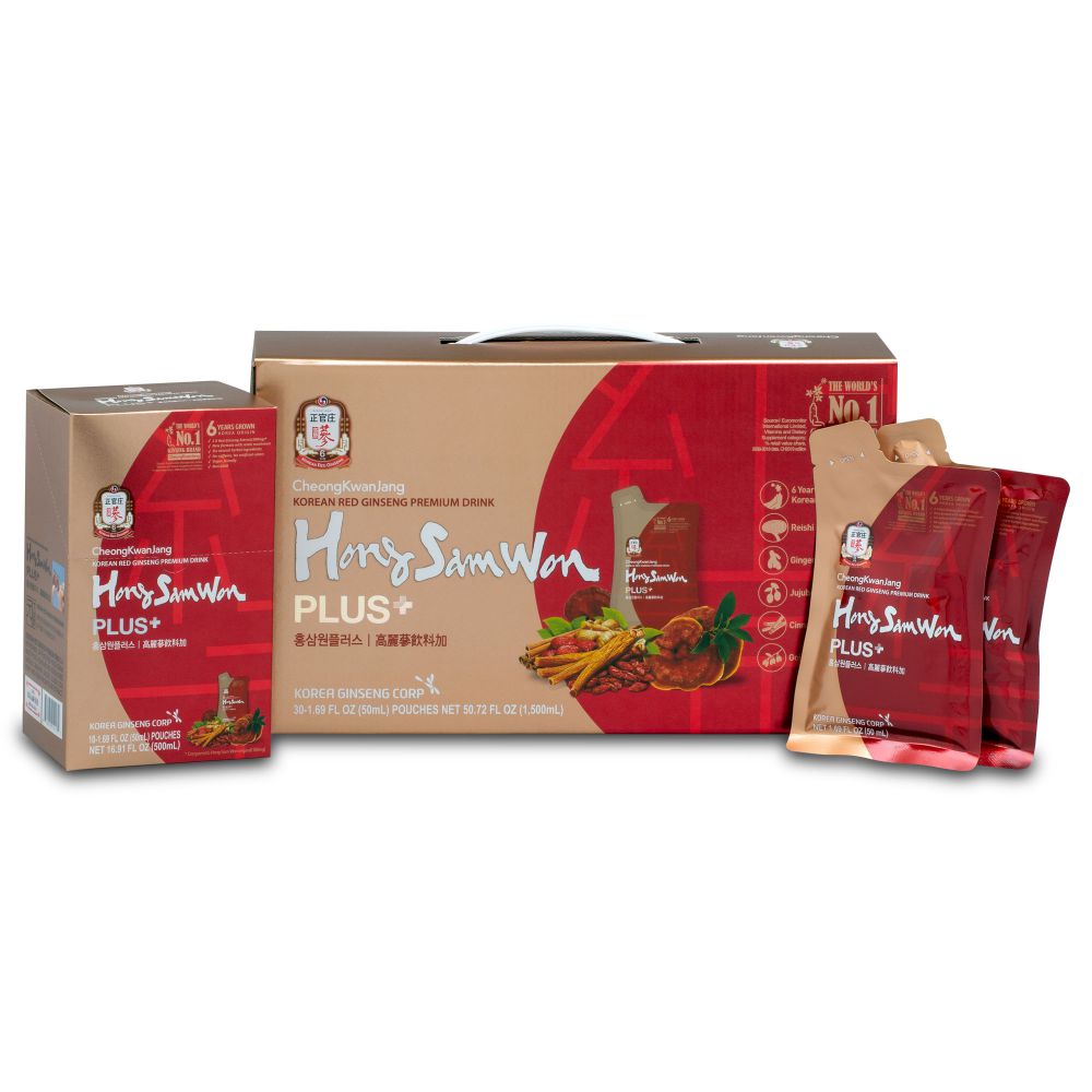 Hong Sam Won Plus Pouch Korean Red Ginseng - CheongKwanJang – JungKwanJang