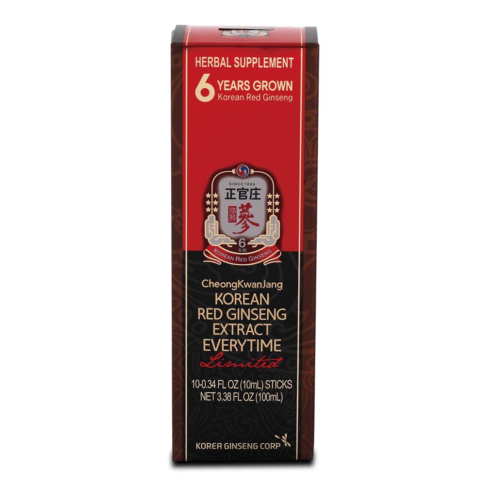 Everytime Limited Extract Stick Pack Korean Red Ginseng - CheongKwanJa ...